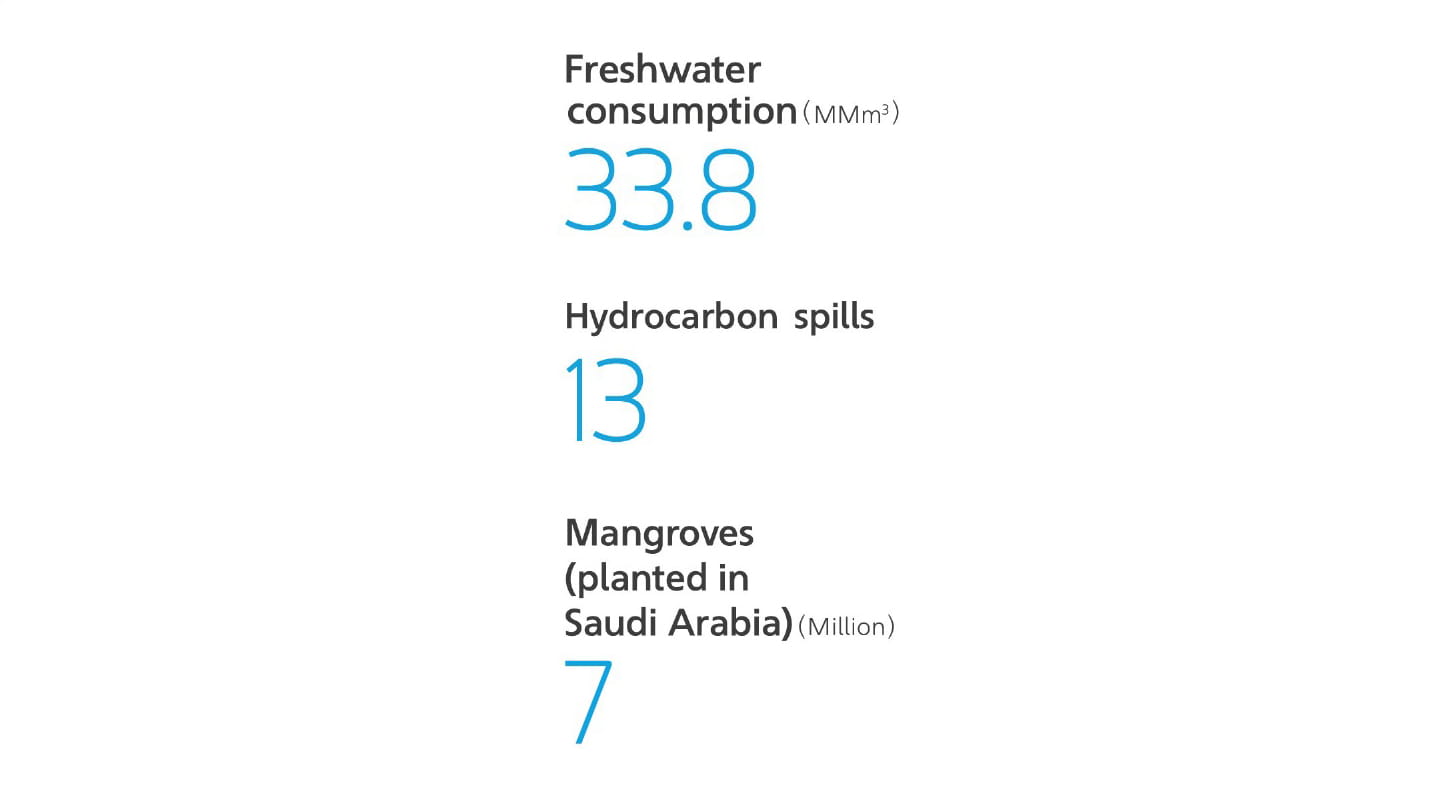 Our 2021 sustainability report | Aramco