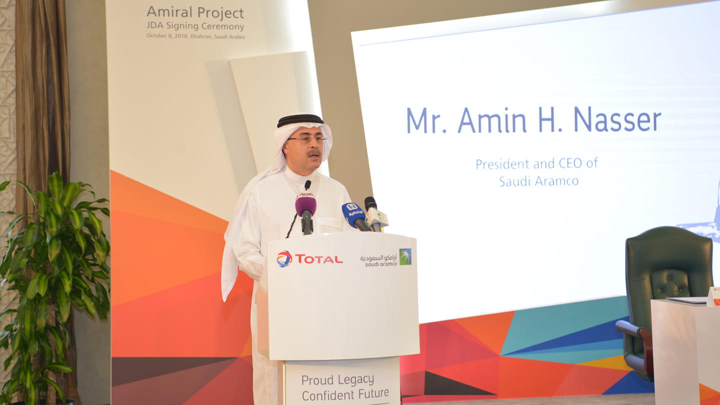 Project Amiral remarks | Aramco