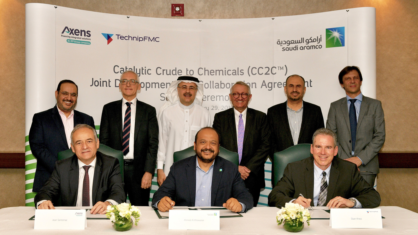 Saudi Aramco, TechnipFMC and Axens advance Catalytic Crude to Chemicals ...