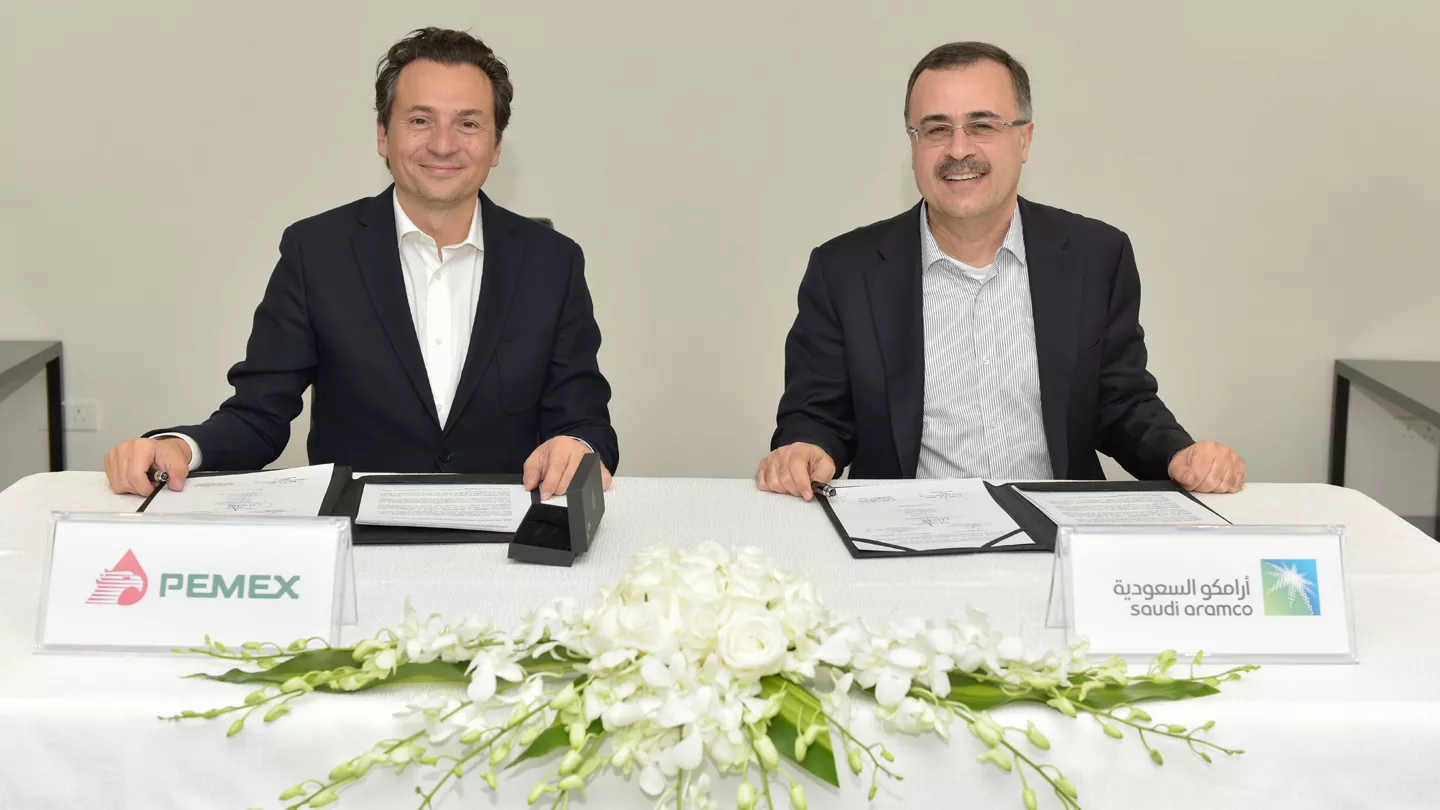 Saudi Aramco and Pemex Sign MOU | Aramco