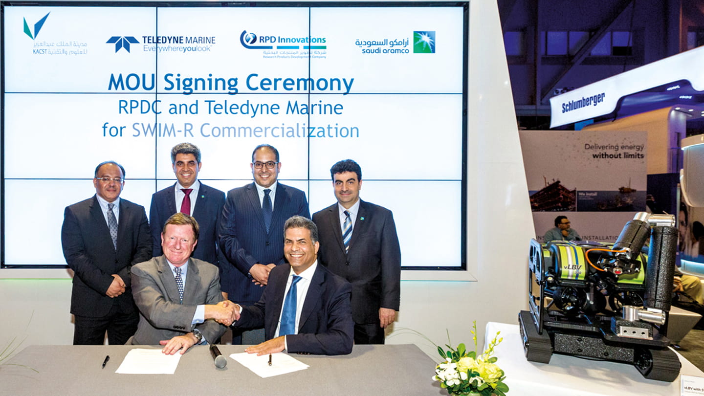 Aramco technology and R&D take center stage at OTC | Aramco